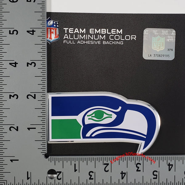 Seattle Seahawks Die Cut Color Auto Emblem - Throwback Logo ...
