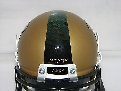 Michigan State Spartans Matte Gold Schutt Mini Helmet - Alternate 1 ...