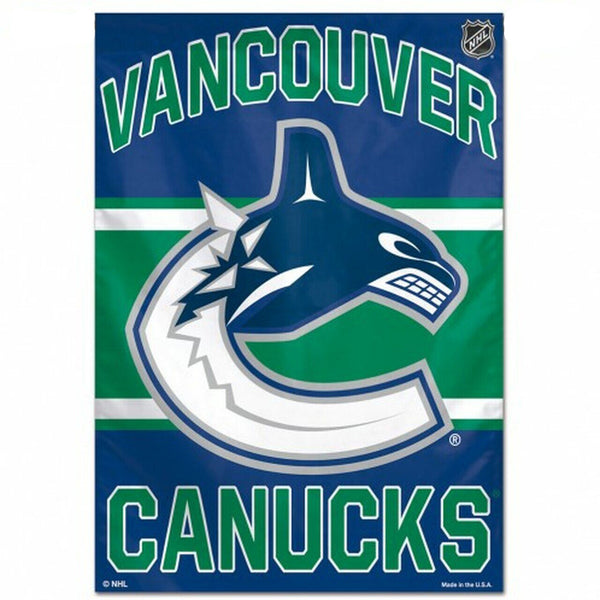 Vancouver Canucks 28" x 40" Vertical Flag – Engine30Sports