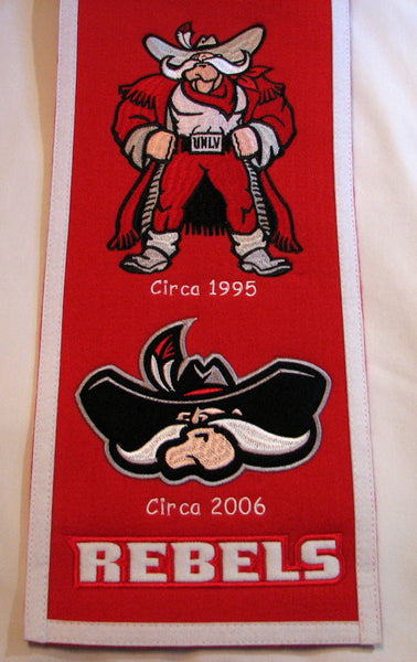 UNLV Rebels 8"x32" Wool Heritage Banner – Engine30Sports