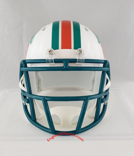 Miami Dolphins 1980-1996 Throwback Riddell Speed Mini Helmet ...