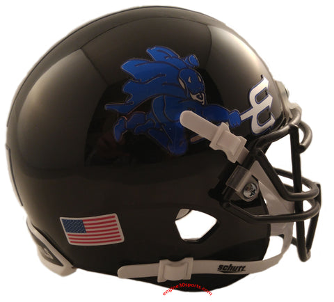 Duke Blue Devils Black Helmet XP Schutt Mini Helmet - Alternate 5 ...