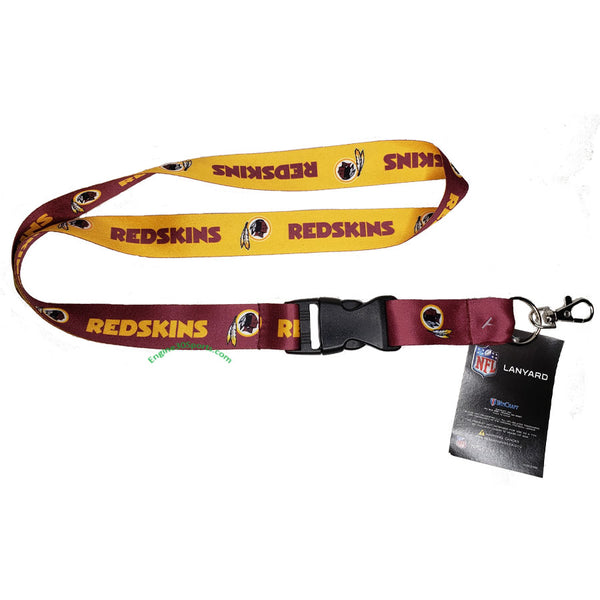Washington Redskins 22" Lanyard with Detachable Buckle – Engine30Sports